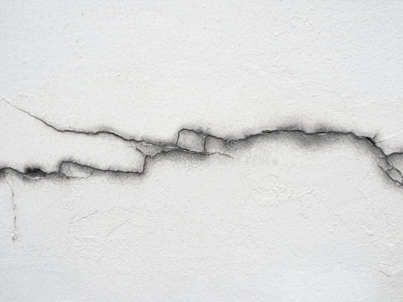 Crack Mark on Concrete Wall Texture Background Stock Photo - Image of ...