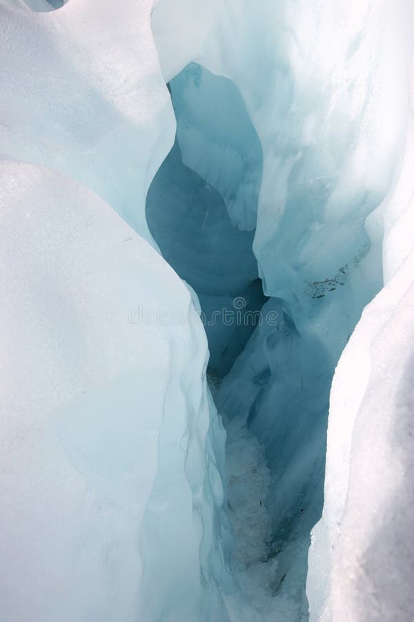 Rugged glacier ice stock photo. Image of blue, hole - 124887116