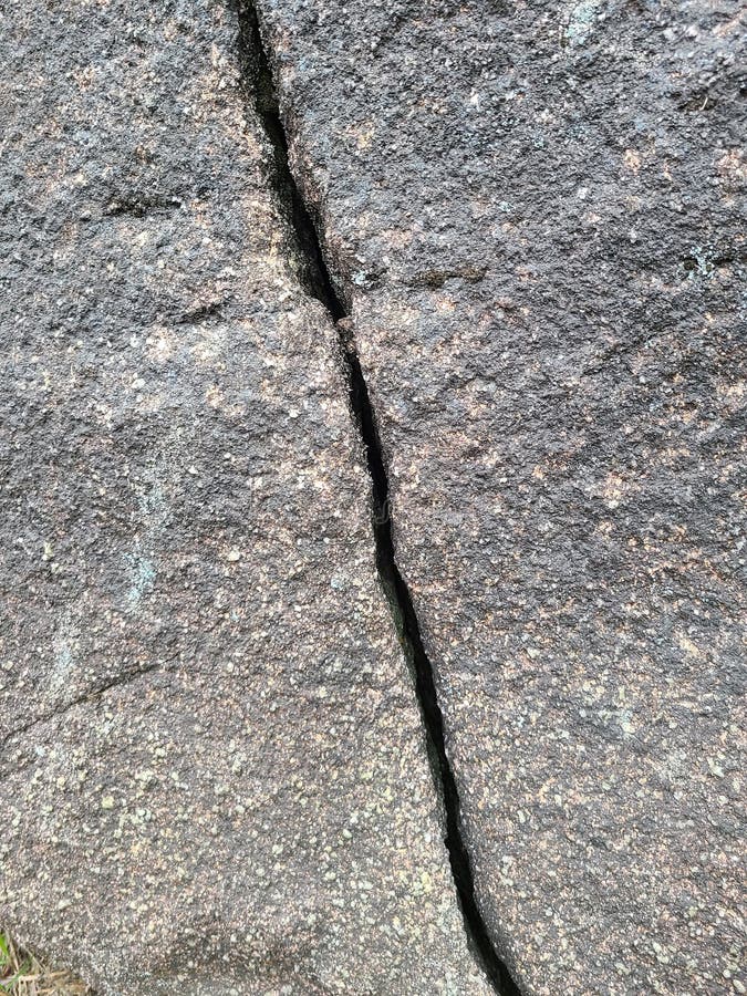 Crack in the Rock Trail, Van Buren, Arkansas, Cliff Overlook Stock ...