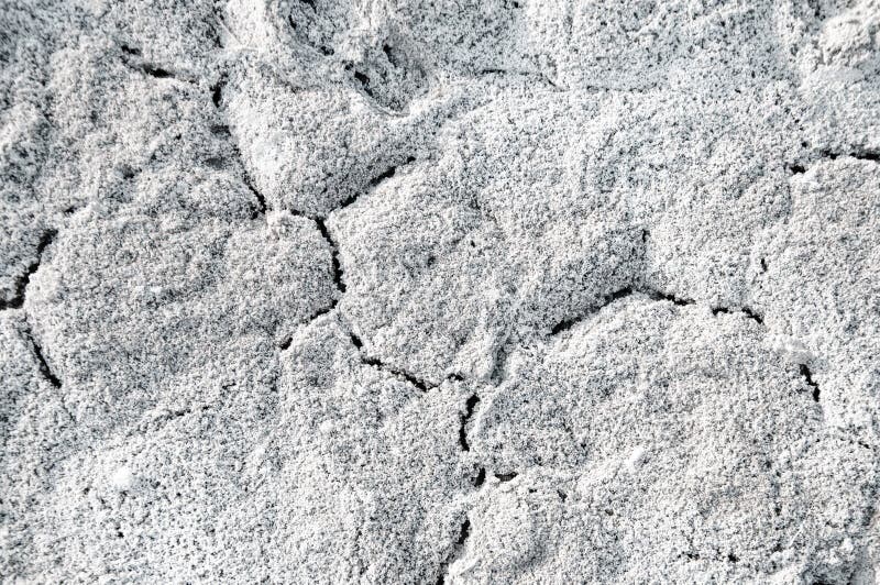 Salt in the Soil and Cracks Stock Photo - Image of effect, broken ...