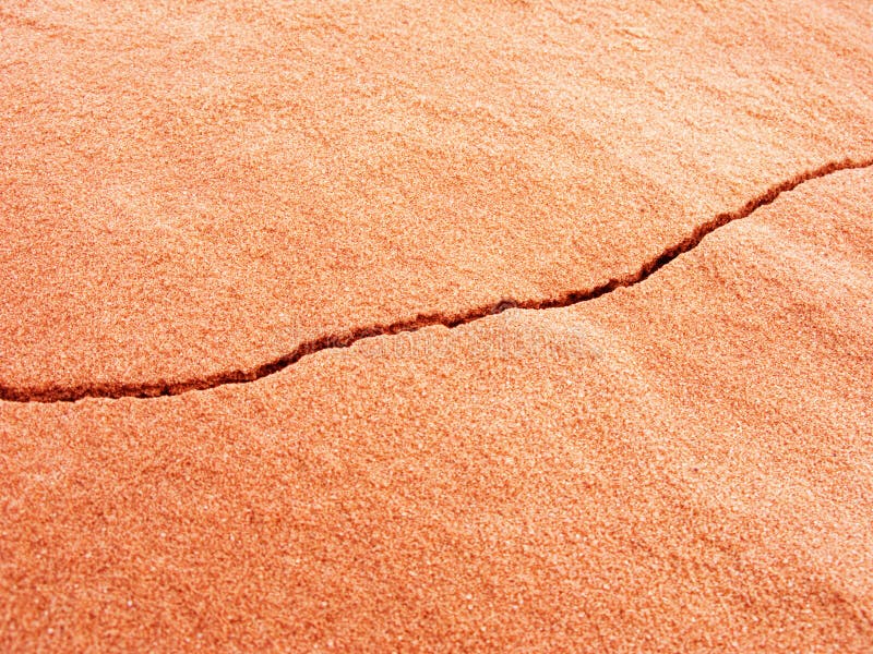 Crack in sand stock photo. Image of global, soil, background - 13014750