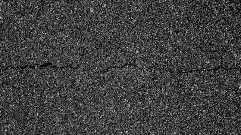 Crack and Texture of Asphalt Road. Stock Photo - Image of black ...