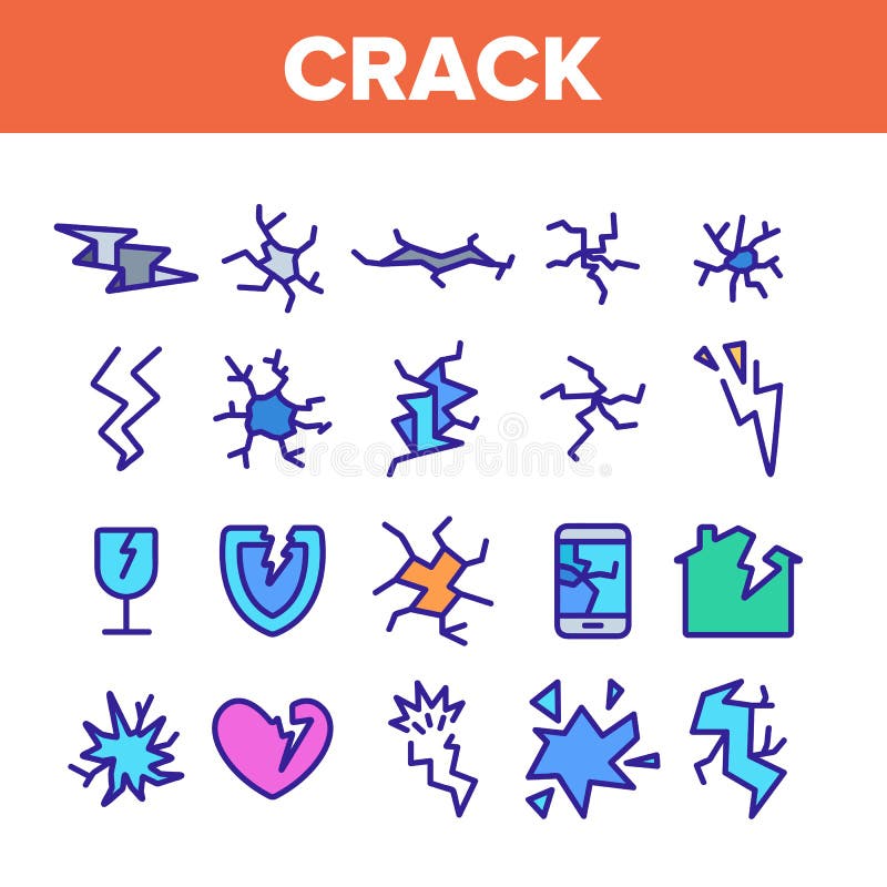 Crack Items Stock Illustrations – 343 Crack Items Stock Illustrations ...