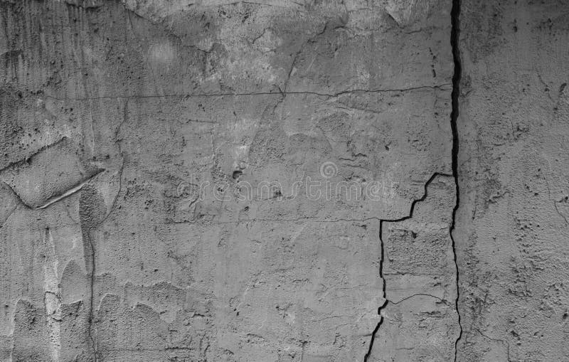Crack Wall Broken Texture Floor Cement Background, Damage Epic Effect ...