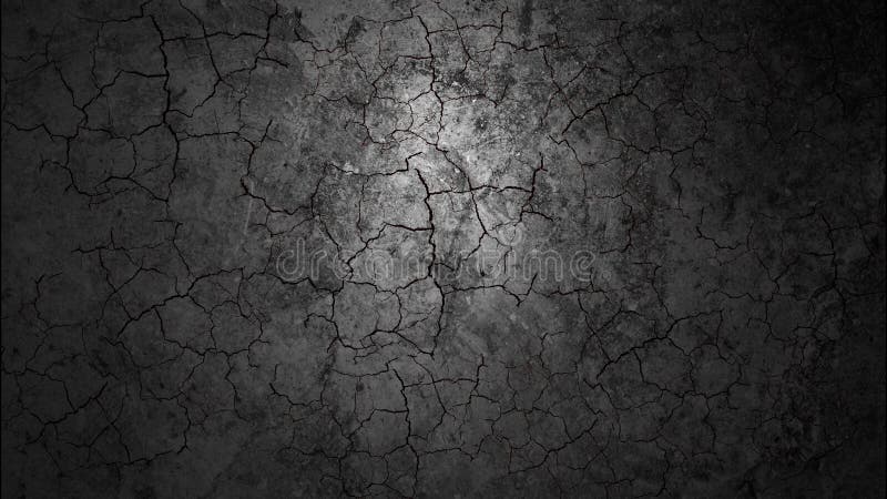 Cracked Wall Abstract Background. Brick Wall Cinematic Grunge Scratch ...