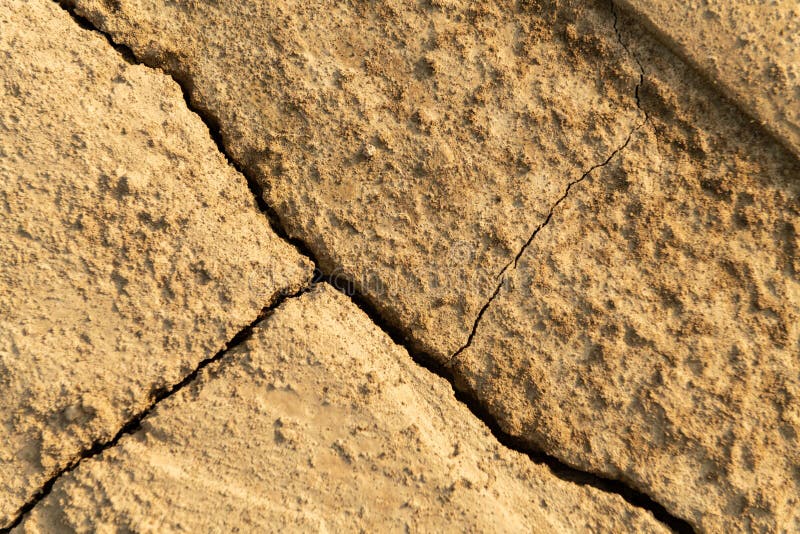 Cracked Arid Soil Texture Background. Texture of the Earth during ...