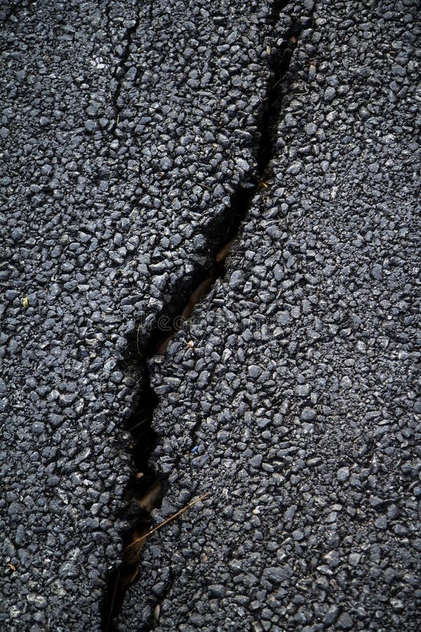 Cracked Asphalt Road Surface Stock Photo - Image of asphalt, ruin: 70393304