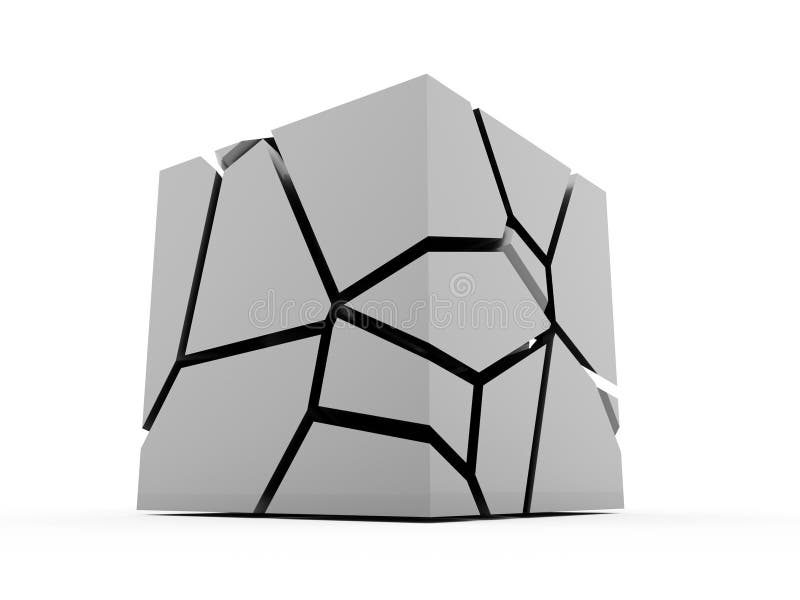 Cracked Cube Stock Illustrations – 651 Cracked Cube Stock Illustrations ...