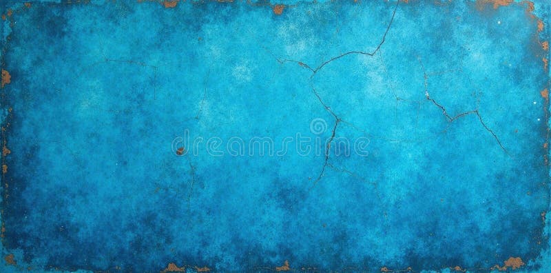 Cracked Blue Paint Texture Distressed Vintage Look Aged Peeling Stock ...