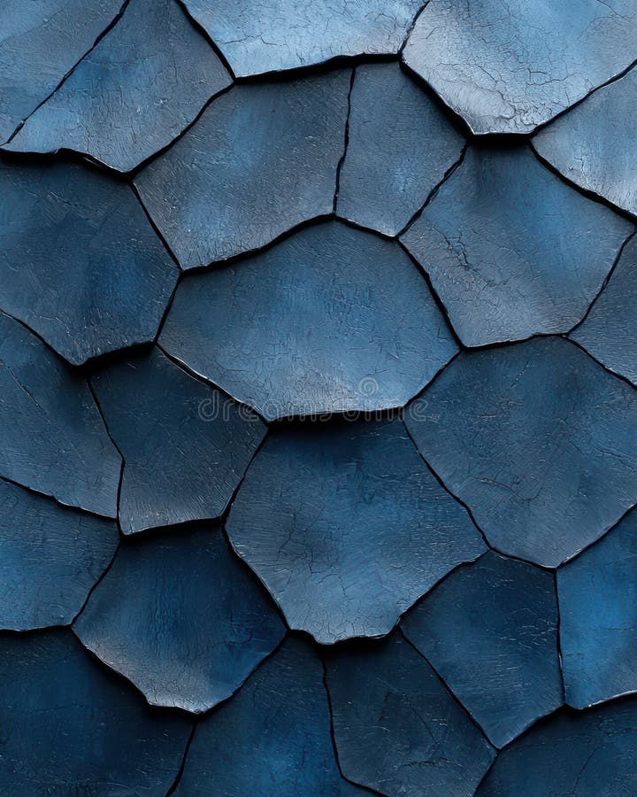 Cracked Blue Stone Texture Background Stock Illustration - Illustration ...