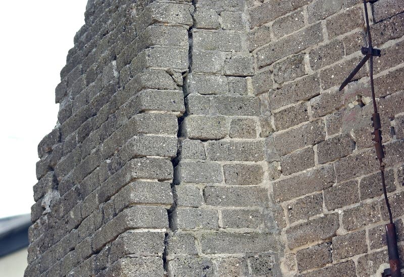 Old Historic Building Made of White Bricks. Stock Photo - Image of ...