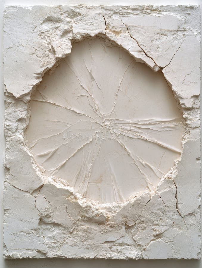 Cracked and Broken Plaster Wall Texture Stock Illustration ...