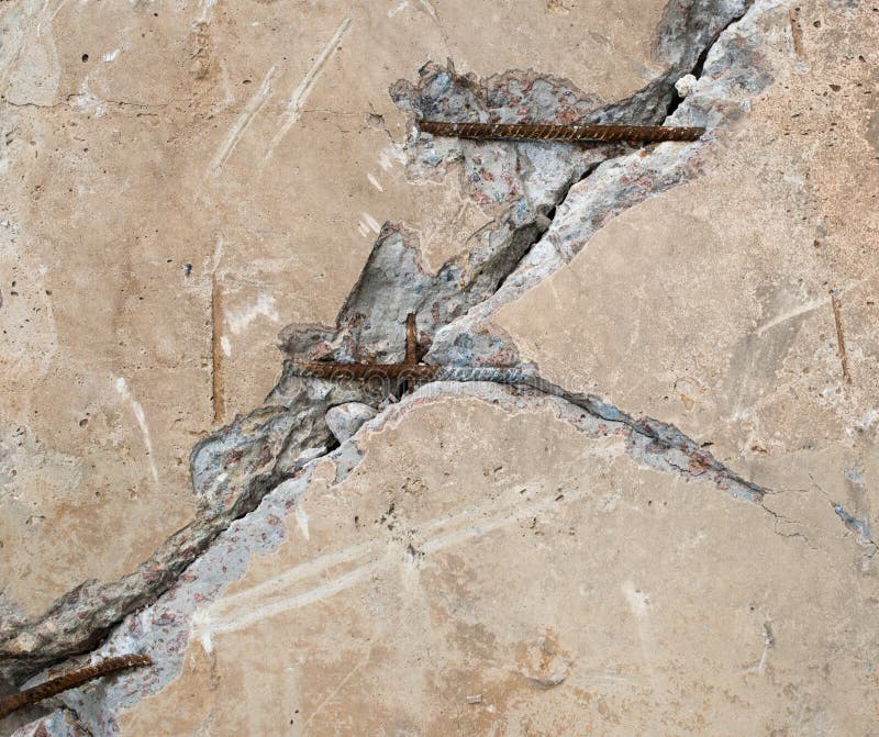 Cracked concrete surface stock image. Image of rift, rough - 82276757