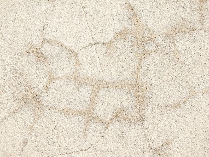 Cracked Concrete Wall, Longitudinal, Low Standard Construction Stock ...