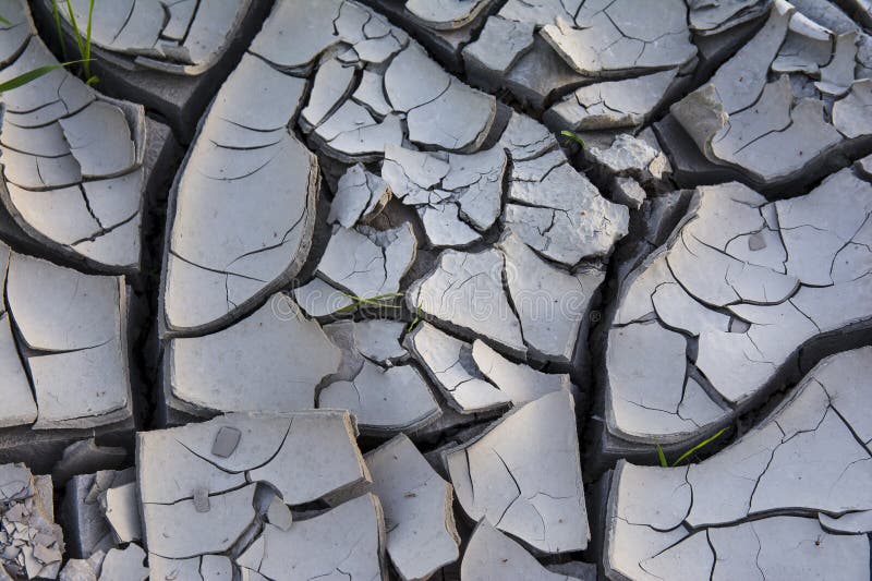 Cracked Crust of the Earth Under the Influence of Strong Sunlight Stock ...