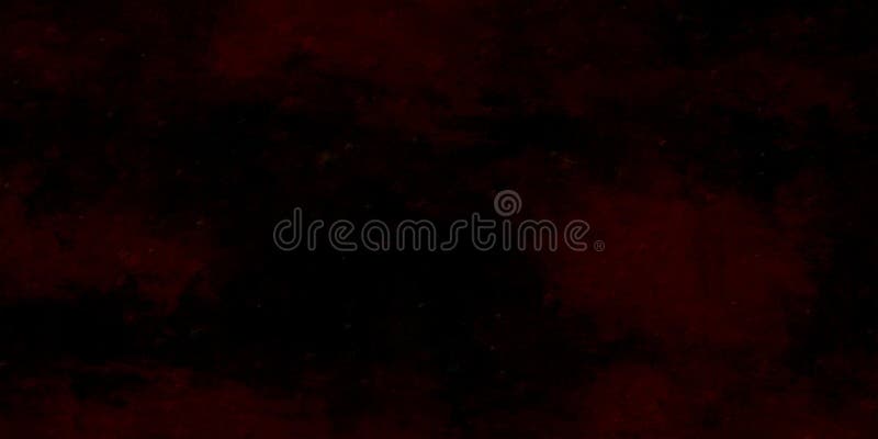 Cracked Dark Red Abstract Watercolor Hell Spots and Drip Pattern in Red ...