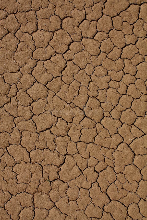 Cracked Desert Background Texture Stock Image - Image of climate ...