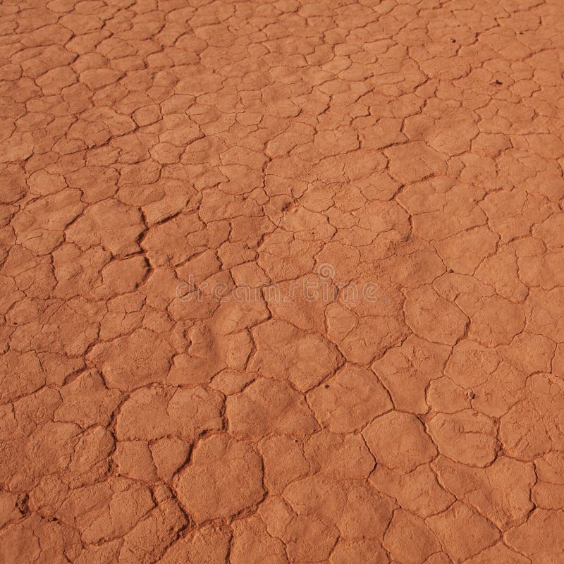Cracked Desert Ground in Wadi Rum Stock Photo - Image of land, backdrop ...