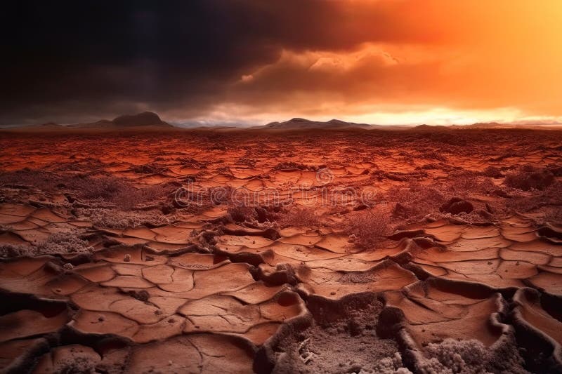 Cracked Dried Earth Soil. Ground Texture. Drought or Dry Land ...