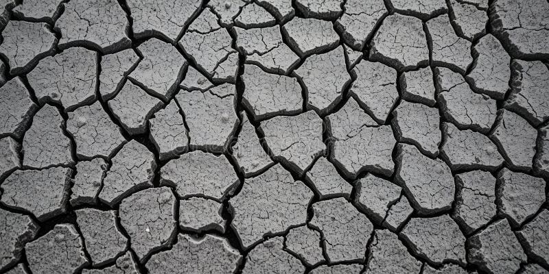 Cracked Dry Earth Texture Arid Land Surface Drought Climate Change ...