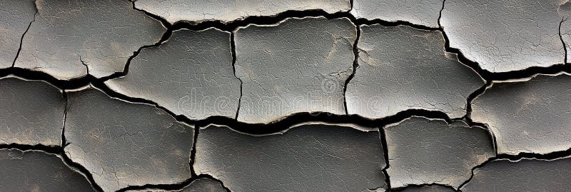 Cracked Dry Earth Texture, Showcasing Natural Patterns and Textures in ...