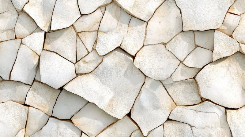 Cracked Dry Ground Seamless Pattern: Light Grey Top View Background for ...