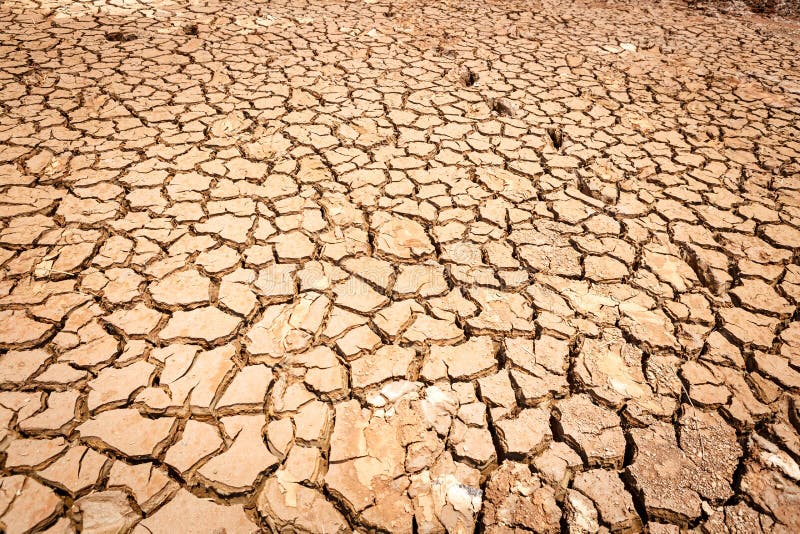 Cracked Dry Land without Water Stock Image - Image of clay, landscape ...