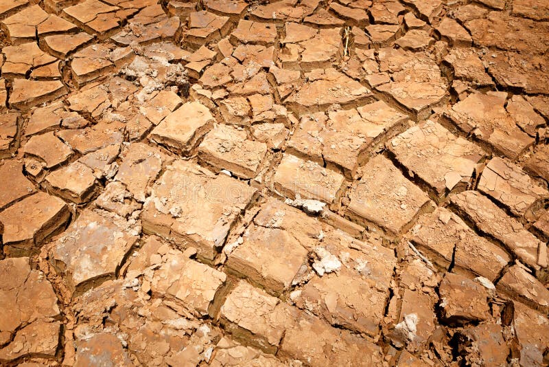 Cracked Dry Land without Water Stock Photo - Image of desert, cracked ...