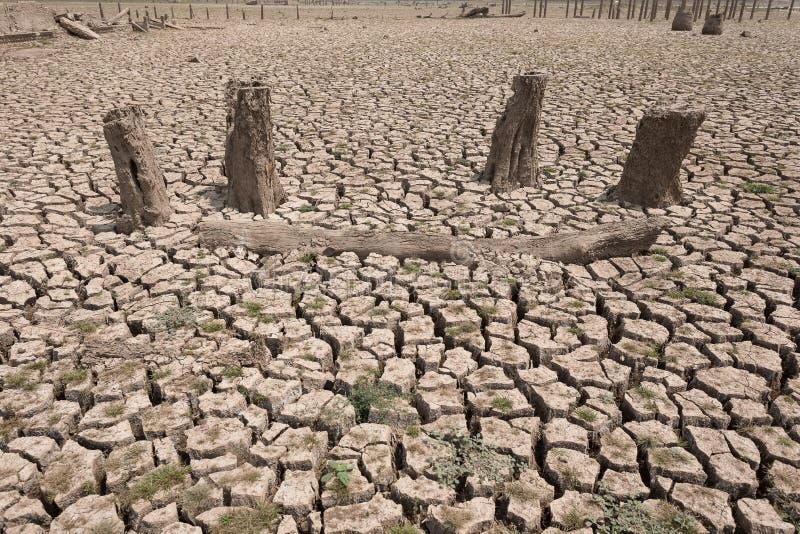 Cracked Dry Land without Water Stock Photo - Image of copy, arid: 71362860