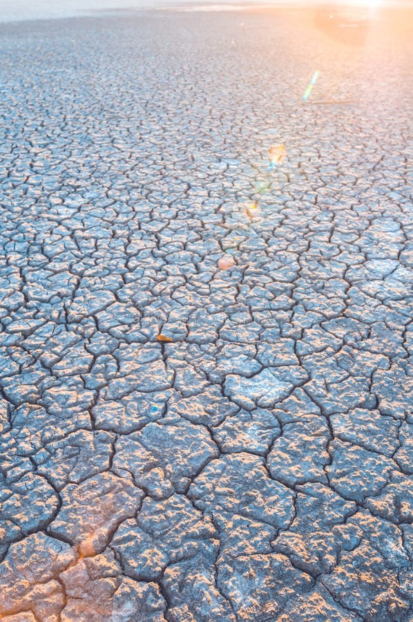 Cracked Earth, Desertification Process, Stock Image - Image of parched ...