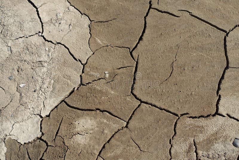 Cracked Wet Mud Clay Earth Background. Texture of Wet Soil, Top View ...