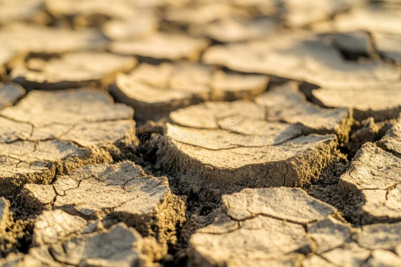 Cracked Earth Surface stock photo. Image of wonder, generated - 376280372