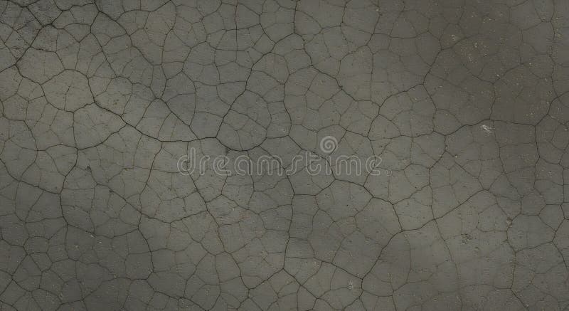 Cracked Earth Texture: Arid Land Surface Stock Illustration ...
