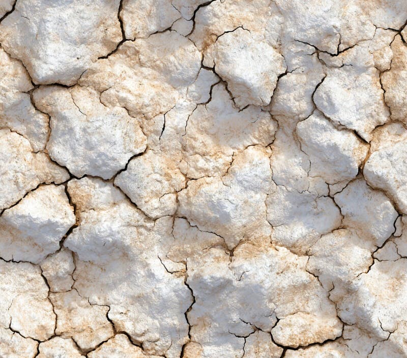 Cracked Earth Texture Seamless Pattern for Design Projects Stock Illustration - Illustration of ...
