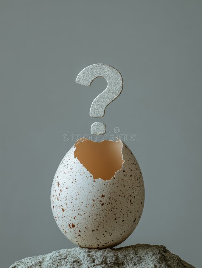 Cracked Egg Question Mark Emerging Stock Photos - Free & Royalty-Free ...