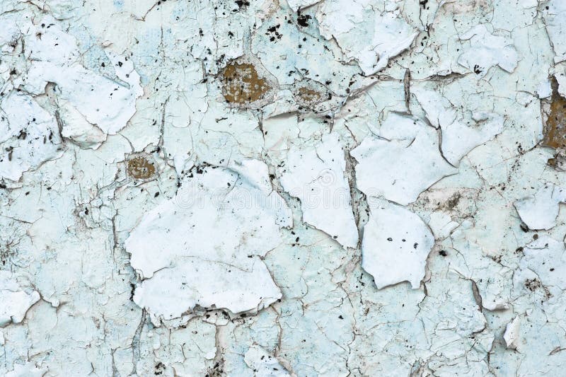 Cracked Flaking White Paint, Background Texture. Old Grunge Textures ...