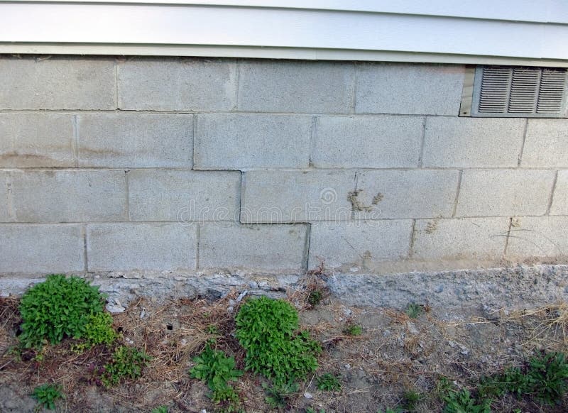 Cracked Foundation stock photo. Image of dividing, wall - 19121048