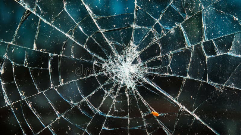 Radial Glass Fracture Photo Forensic Glass Analysis Wikipedia