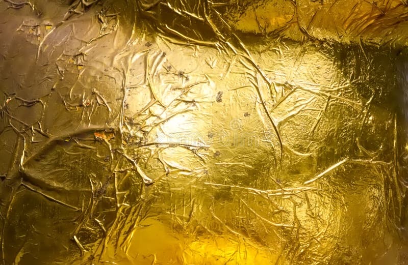 Cracked Golden Texture Close Up Stock Image - Image of place, wall ...