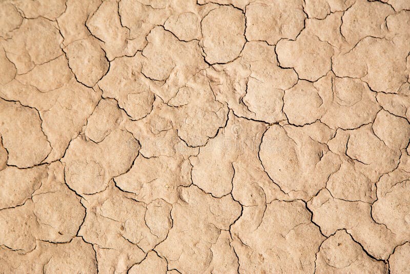 Cracked Ground in the Desert Stock Image - Image of soil, ground: 125692445