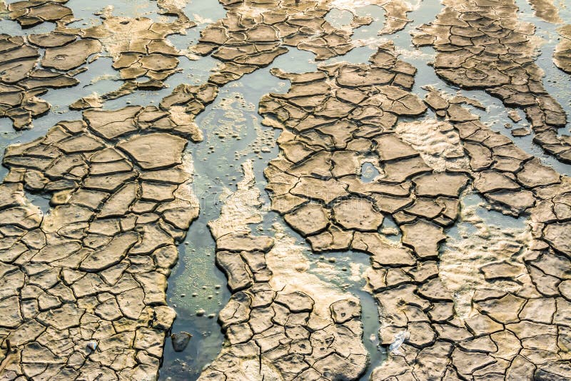 The Cracked Ground, Ground in Drought Stock Photo - Image of detail ...