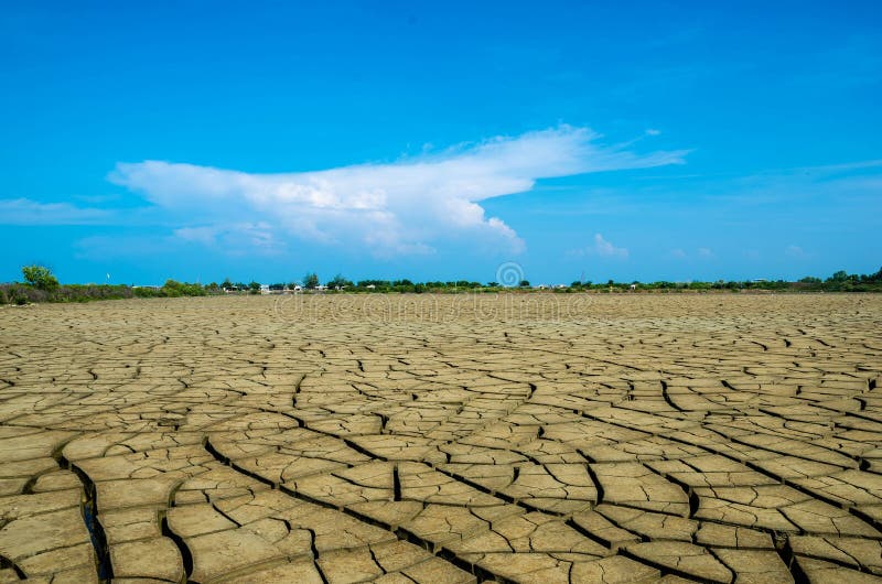 Cracked ground stock image. Image of heat, arid, cracked - 46531949