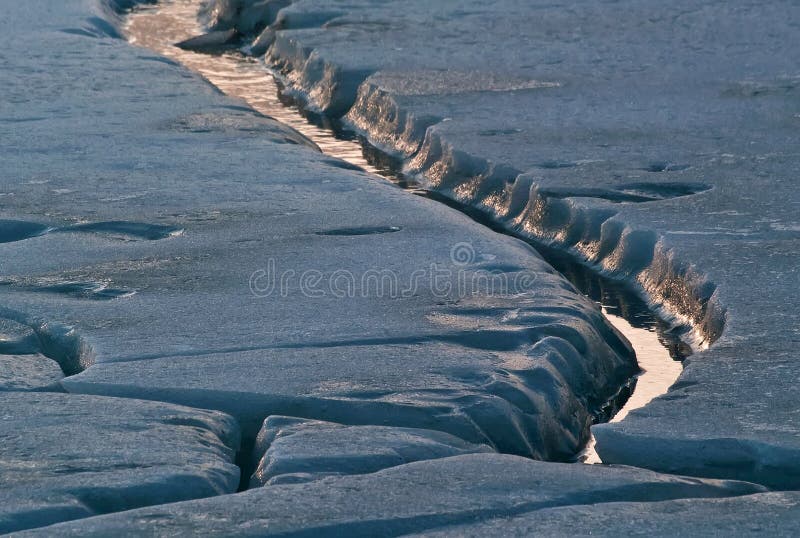 Cracked ice stock photo. Image of outdoors, wintry, surface - 37701870