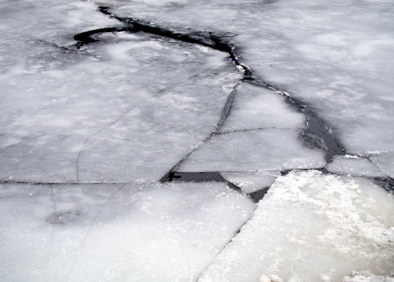 Cracked ice stock photo. Image of cool, ecological, breaks - 67486580