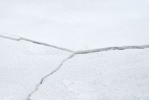 Cracked ice fissures stock image. Image of empty, plain - 33199355