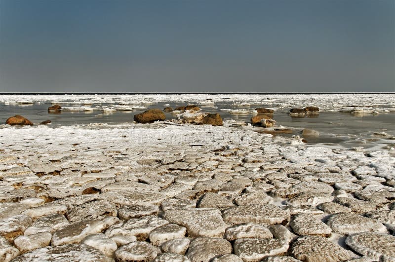 Cracked Ice on Sea Surface. Stock Photo - Image of break, ocean: 29708484