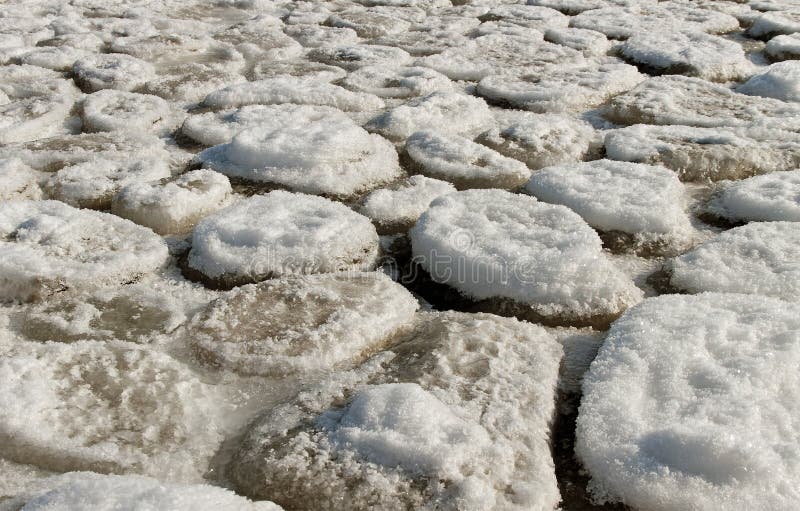 Cracked Ice on Sea Surface. Stock Photo - Image of crack, damage: 29708486