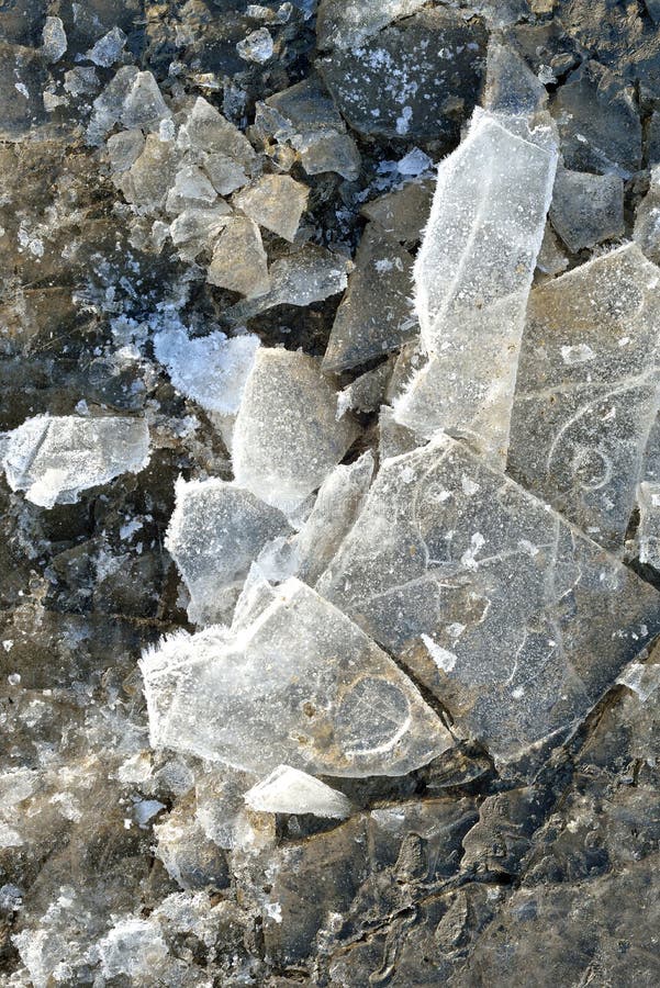 Cracked ice stock image. Image of structure, frost, abstract - 36896093