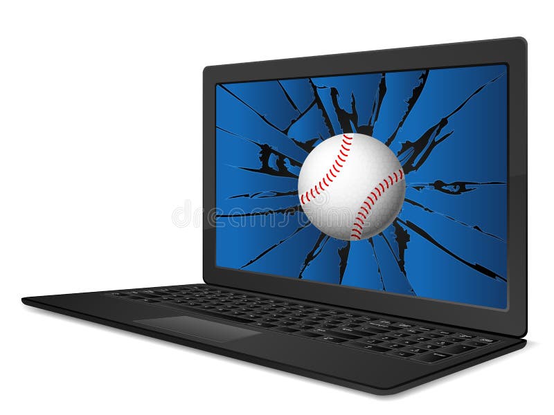 Baseball Broken Stock Illustrations – 530 Baseball Broken Stock ...