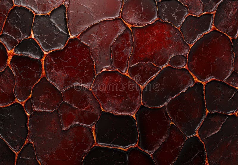 Cracked Lava Rock Texture Background Stock Illustration - Illustration ...